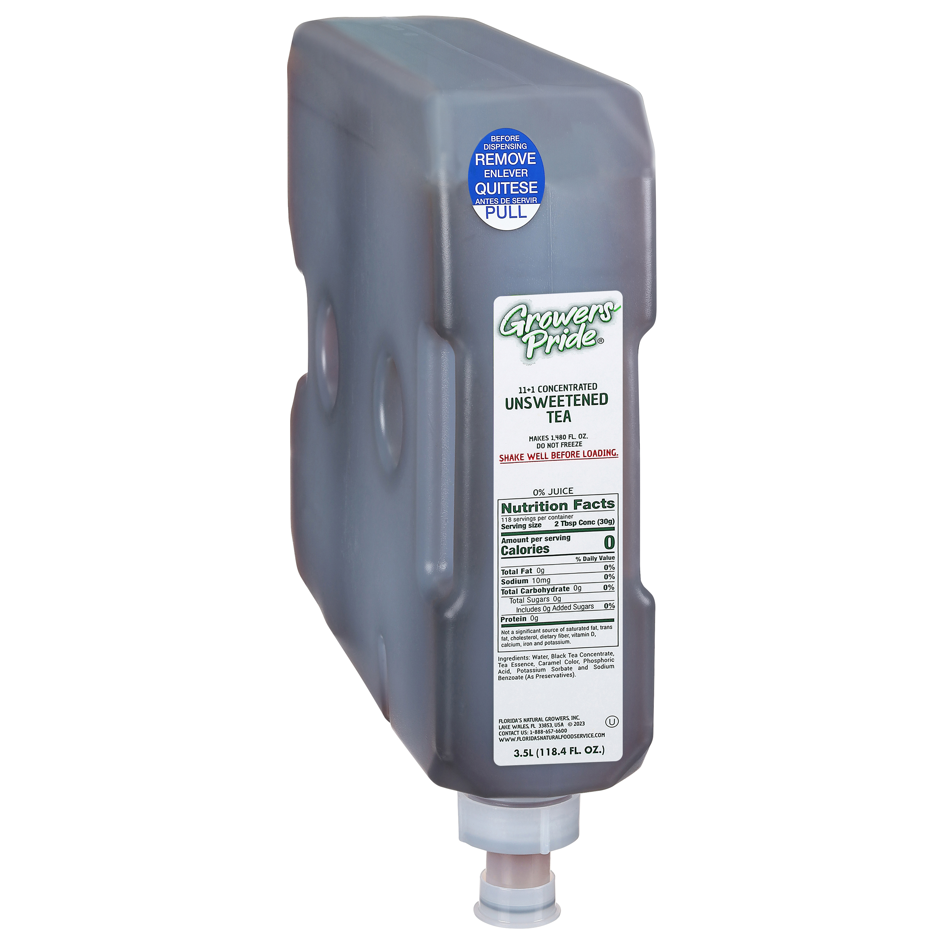 Growers' Pride 3.5 L Cartridge (Shelf Stable) | Floridas Natural Food ...
