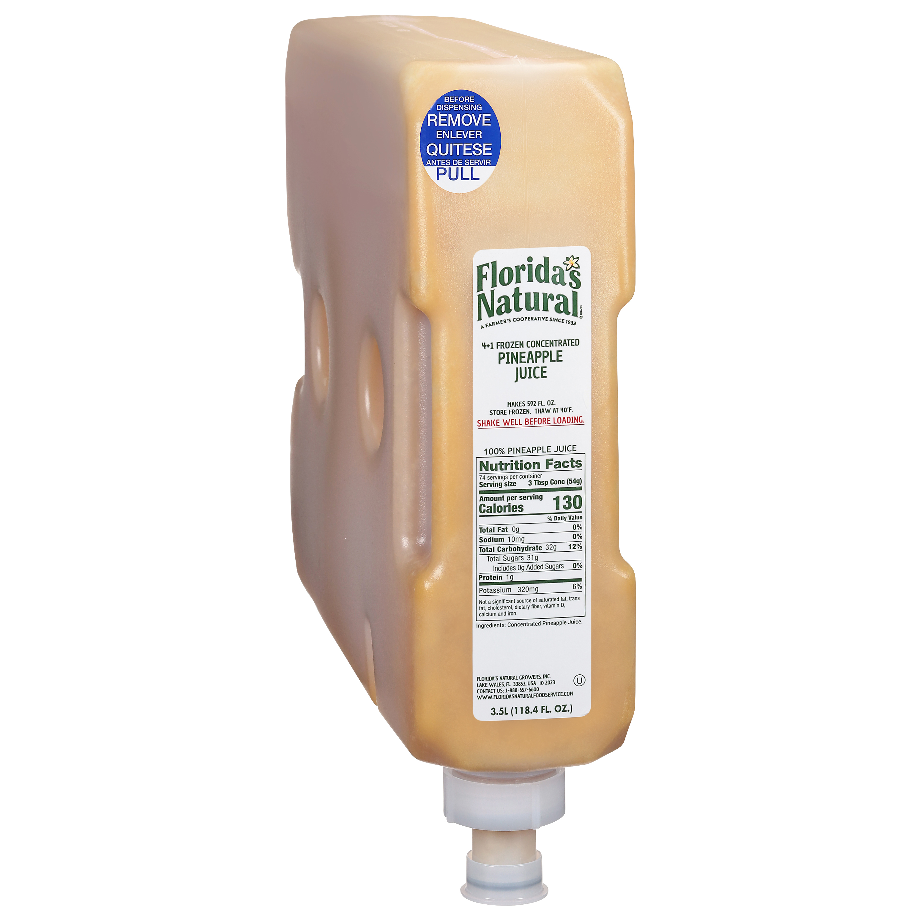Florida's Natural® 3.5 L Cartridge (Frozen) | Floridas Natural Food Service