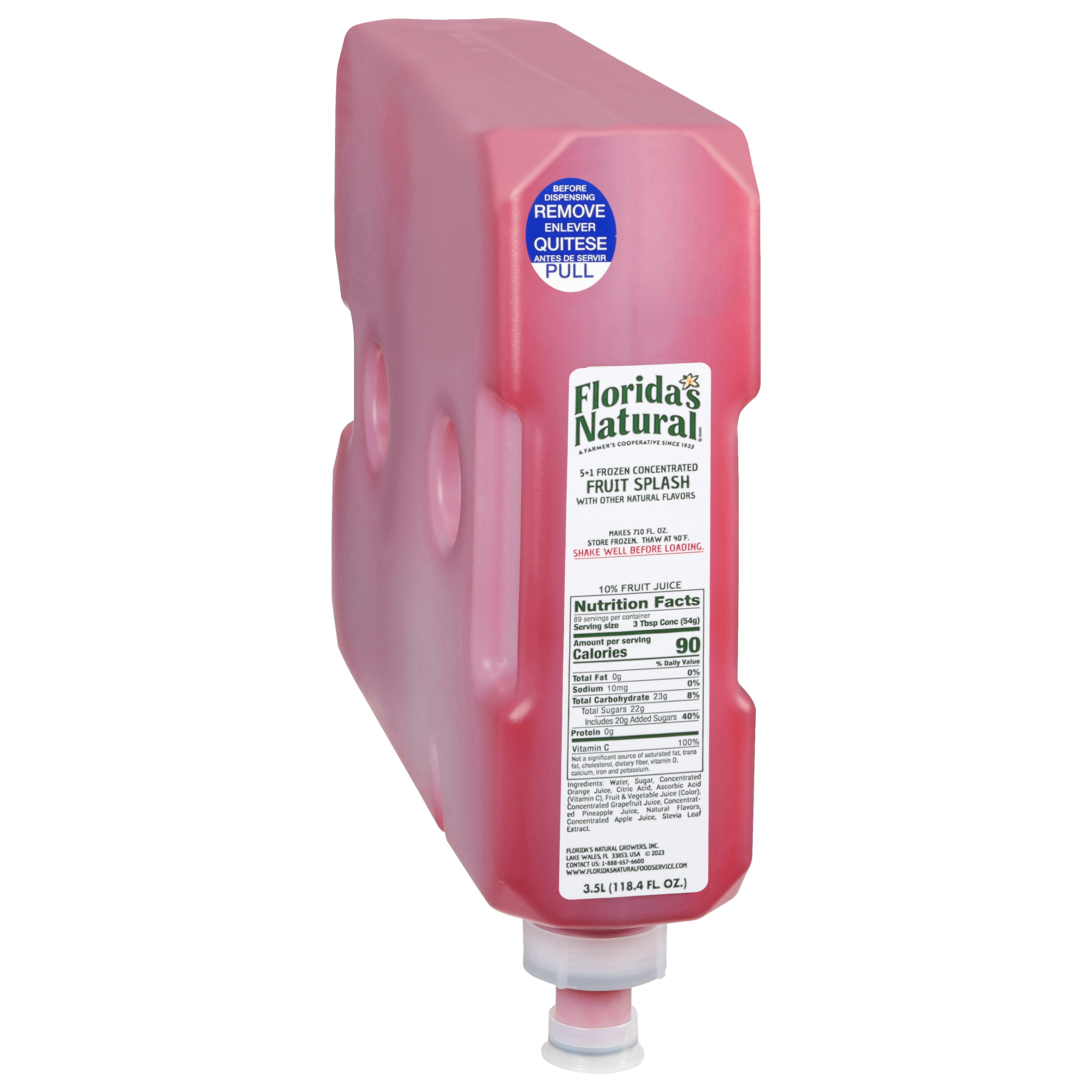 Florida's Natural® 3.5 L Cartridge (Frozen) | Floridas Natural Food Service