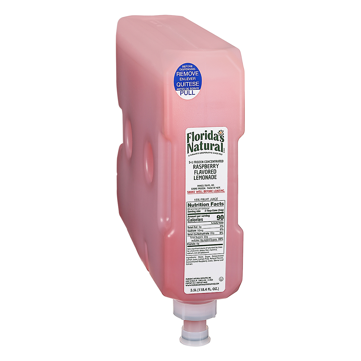 Florida's Natural® 3.5 L Cartridge (Frozen) | Floridas Natural Food Service