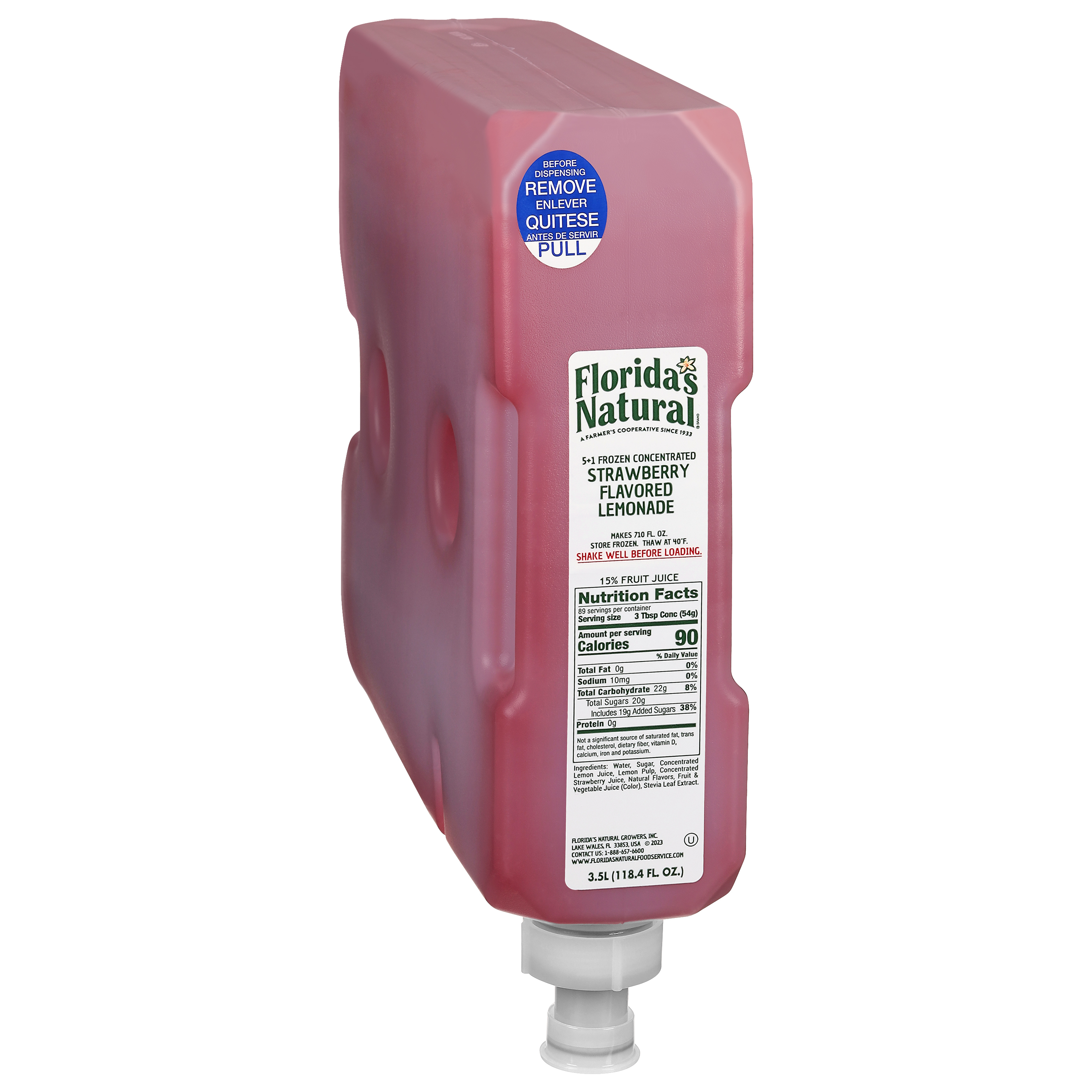 Florida's Natural® 3.5 L Cartridge (Frozen) | Floridas Natural Food Service