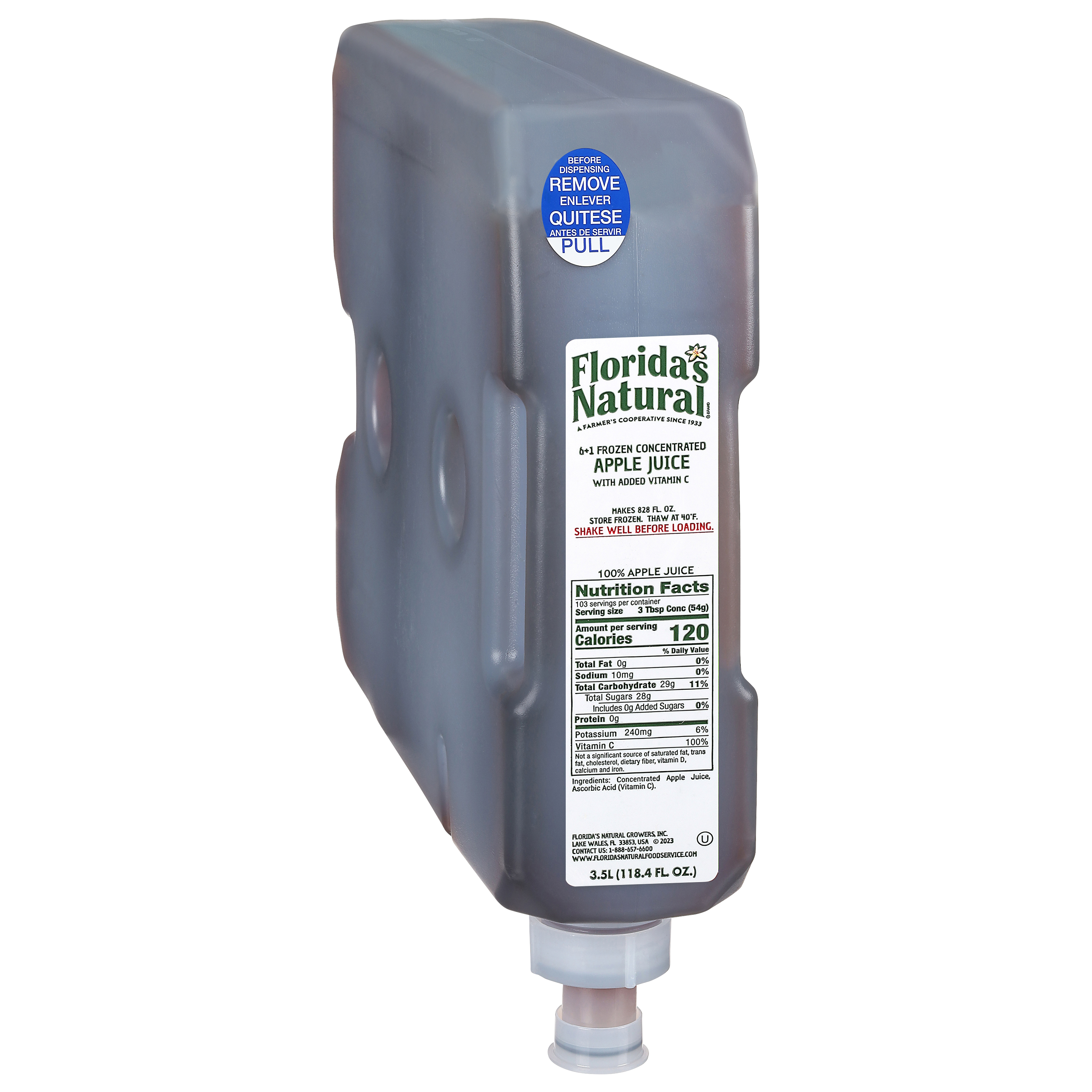 Florida's Natural® 3.5 L Cartridge (Frozen) | Floridas Natural Food Service